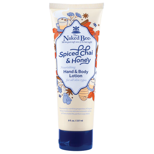 The Naked Bee Spiced Chai & Honey Hand & Body Lotion – Limited Edition ...