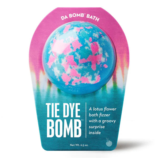 Tie Dye Blue Bomb™ – Lotus Flower Bath Fizzer with Surprise Inside ...